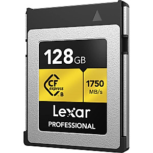 Lexar Professional CFexpress 128GB Type-B Card (LCFX10-128CRBNA)