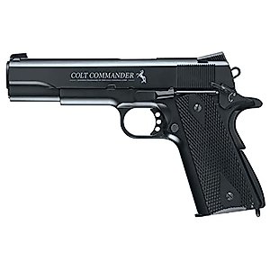 Umarex Colt Commander Blowback Metal Frame .177 BB Gun Air Pistol, Colt Commander Air Pistol