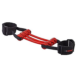Lifeline Fitness Interchangeable Lateral Resistor - Professional Resistance Tool with up to 120lbs Resistance - Variable Weighted Resistance for Lower Body Strength - Workout Agility