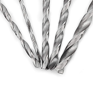 Extra Long Brad Point HSS Drill Bit, 2-5mm Diameter x 150mm Length, Straight Shank Drill Bits for Wood Plastic and Aluminum