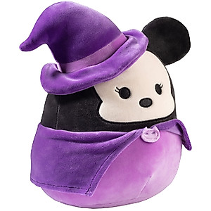 Squishmallows 8" Minnie Mouse Witch - Official Kellytoy Disney Plush - Cute and Soft Stuffed Animal Toy - Great Gift for Kids