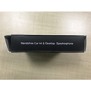 SUNITEC Handsfree Bluetooth Car kit for Cell Phone, Wireless Bluetooth Speaker for car, AUTO Power ON Support Siri Google Voice Assistant Hands Free Car Phone Speakerphone with Visor Clip-BC980SA