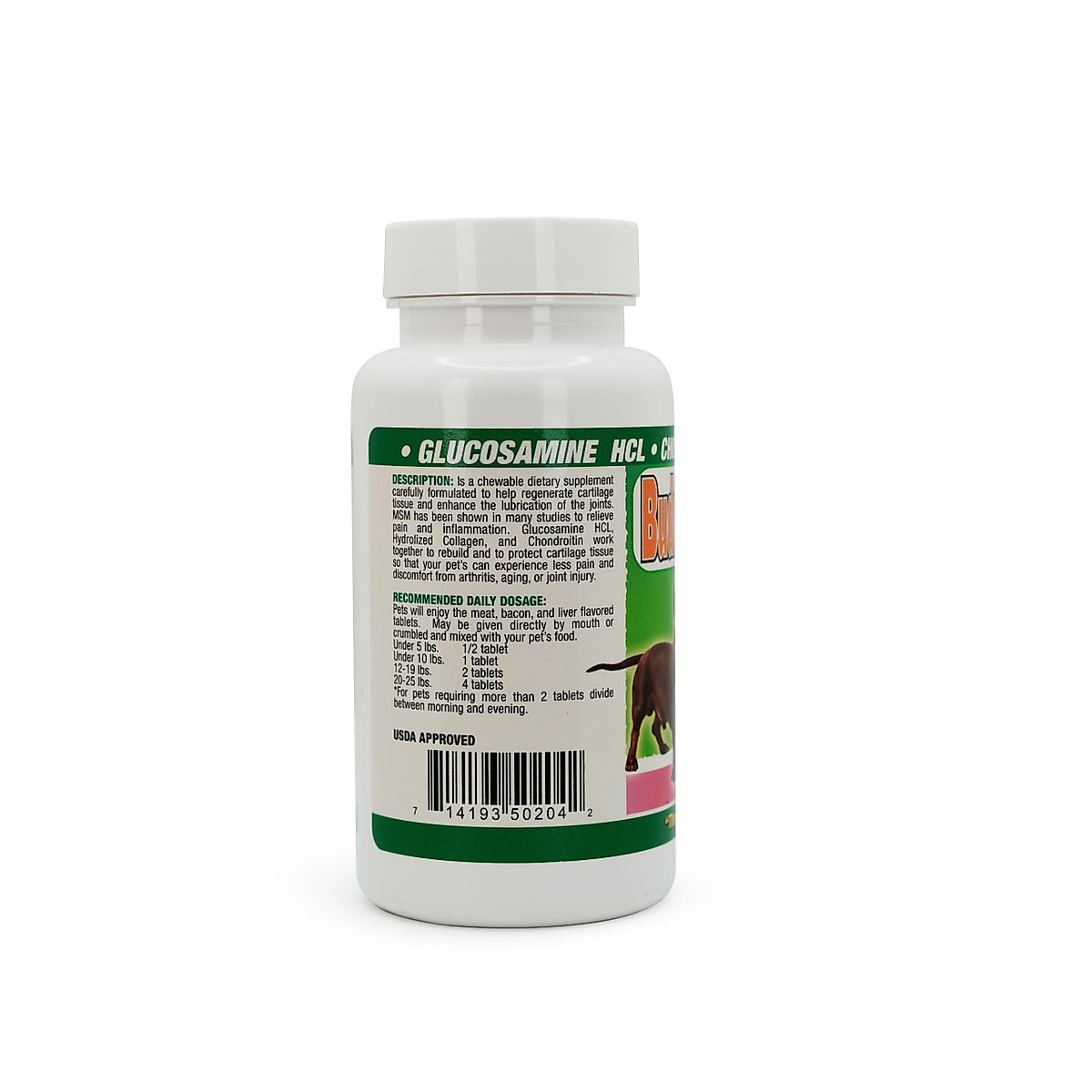 Arthritis & Join Pain Relief Dietary Supplement Small Dogs & Cats by Interfarma Corp | Cartilage Protection, Reduce Inflammation, & Joint Support | with Glucosamine, Chondroitin, Collagen, & MSM.