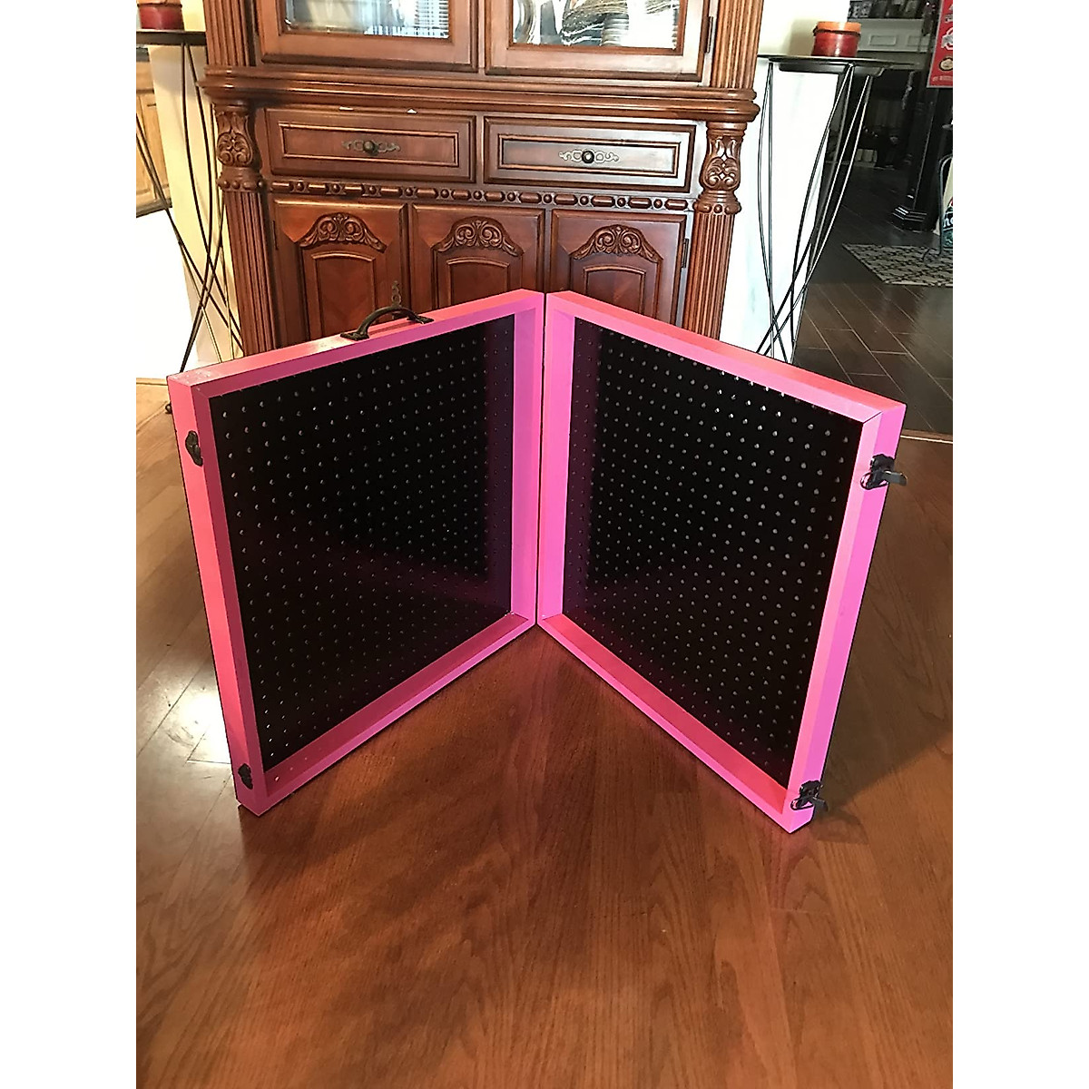 HOME MASTER HARDWARE 20 Pack 6-1/2 inch Gate Pull Door Handles Metal Gate Pulls Kitchen Furniture Cabinet Wardrobe Closet Drawer Handle Black with Screws