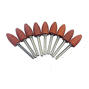 18Pcs Bullet Shape Abrasive Mounted Stone Grinding Tool for Dremel Rotary Tools