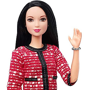 Barbie Political Candidate Doll, Tall Black-Haired Doll for 3 to 7 Year Olds​​​