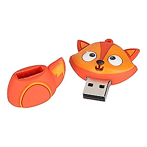 Cartoon Animal USB Flash Drive, USB2.0 Memory Thumb Stick U Disk for School Kids and Students(64GB)