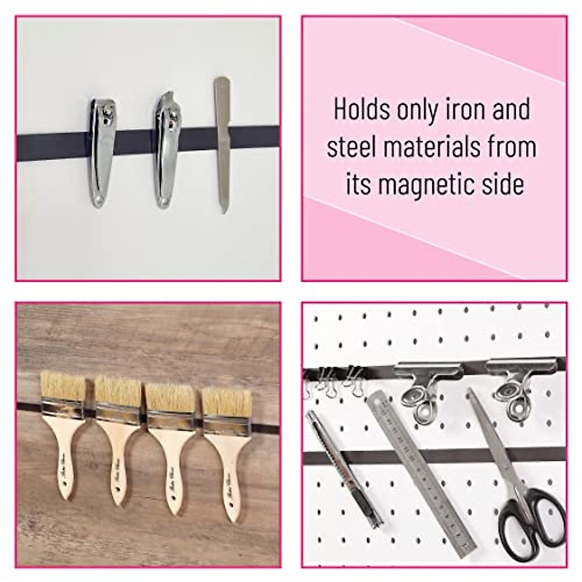 Mr. Pen- Flexible Magnetic Tape, 1/2 Inch x 10 Feet, Magnetic Strip, Magnets with Adhesive Backing, Magnetic Strips with Adhesive Backing, Magnet Tape, Magnetic Tape Roll, Adhesive Magnetic Strips.