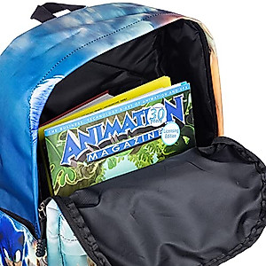 Hicus Blue Backpack, Cartoon Bag for Men(One Size)