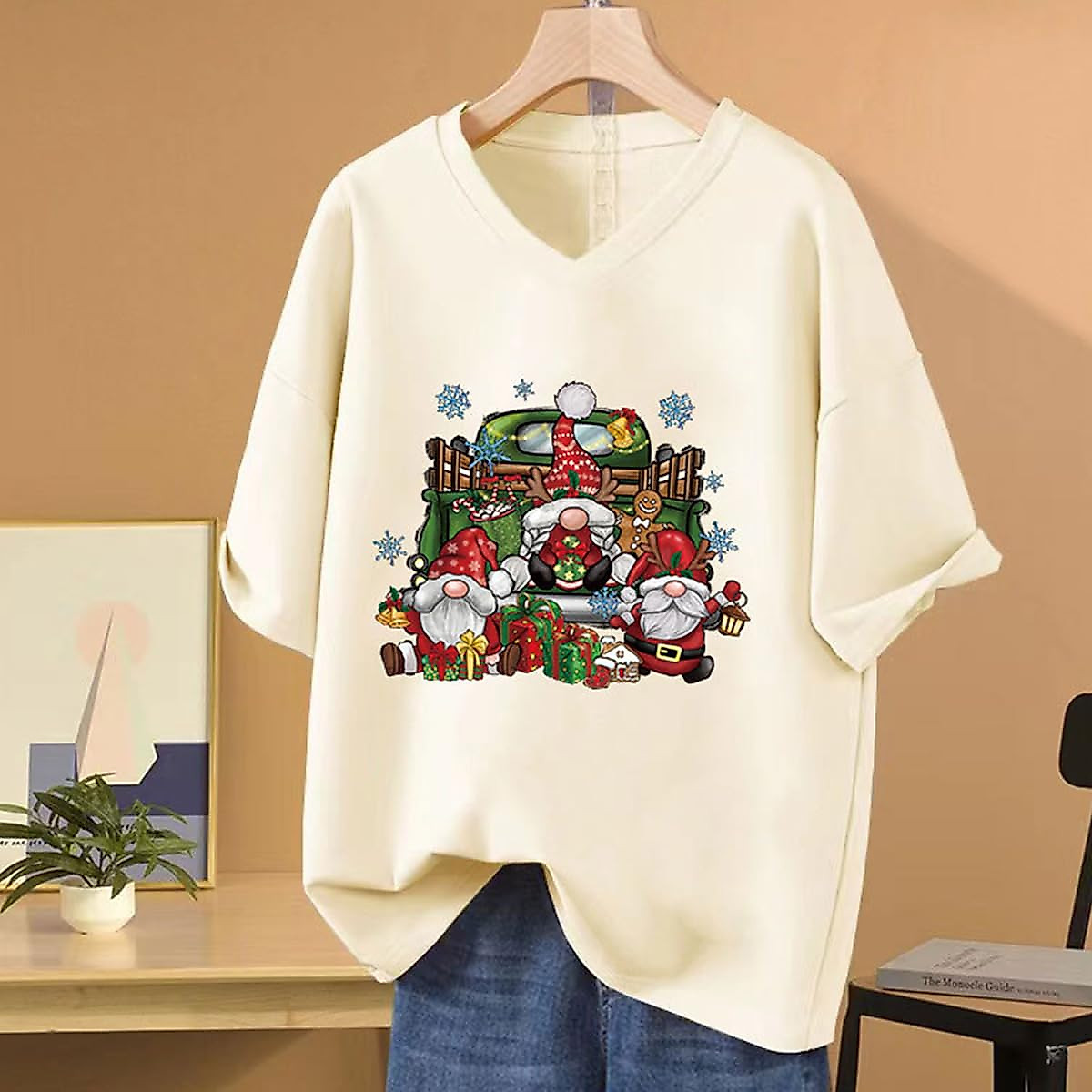 Christmas Iron On Transfers Christmas Decor Iron On Patch Snowman Letter Heat Transfers Vinyl Xmas Truck Sticker for T-Shirt Heat Transfer Fashion Appliqued DIY Decor Craft Party Supplies 6PCS