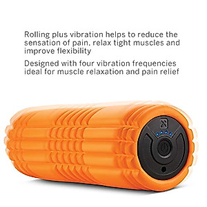 TRIGGERPOINT PERFORMANCE THERAPY GRID VIBE PLUS Four-Speed Vibrating Foam Roller