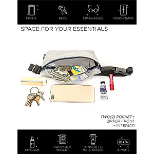 FYDELITY NC-17 90s Black Fanny Pack Crossbody Bags for Women Festival Bag Small Fanny Packs for Women Fashionable Concert Rave Accessories Fanny Pack for Men Womens Fashion Waist (83033)