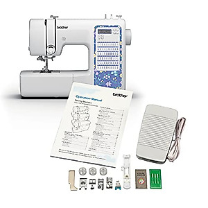 Brother CP2160L Computerized Sewing Machine with 60 Built -In Stitches, LCD Display, 7 Included Feet, Lavender Floral