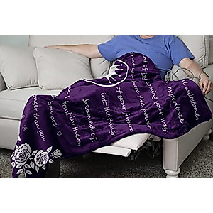 20th Birthday Decorations for Women Blanket,20th Birthday Gifts for Women Idea,Gift for 20 Year Old Female,20 Year Old Birthday Gifts for Her,Best 20 Birthday gifts for Women/Her Blue Blanket 60”x50”