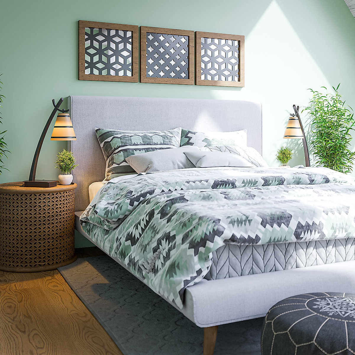 Kenroy Home 03332 Wright 1 Light Table Lamp with Oil Rubbed Bronze Finish, Casual Style, 24" Height, 13.5" Width, 7" Depth