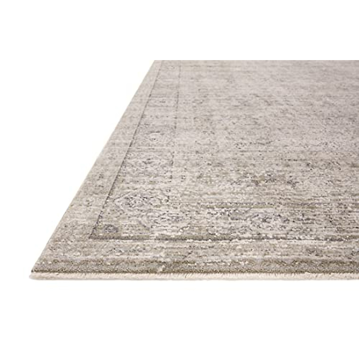 LOLOI Amber Lewis Alie Collection ALE-03 Taupe/Dove 11'-6'' x 15'-7'', 0.13'' Thick Area Rug