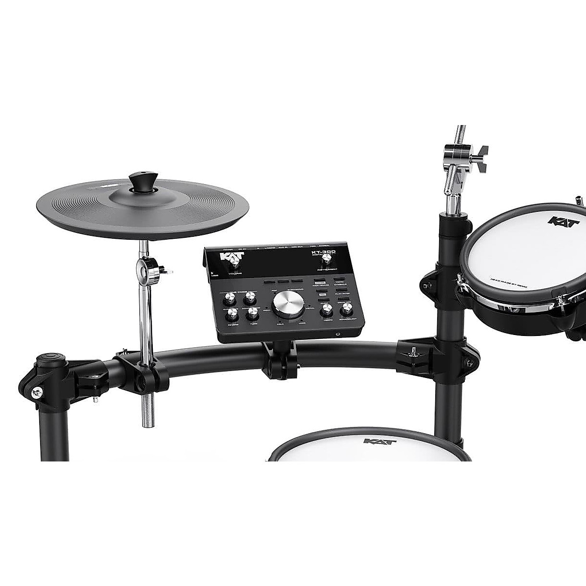 KAT Percussion Electronic Drum Set, Black (KT-300)