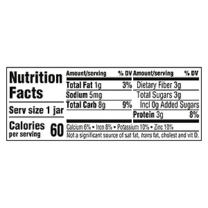 Gerber Organic for Baby 1st Foods Baby Food Jar, Pea, USDA Organic & Non-GMO Pureed Baby Food for Supported Sitters, 4-Ounce Glass Jar (Pack of 10 Jars)