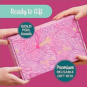 Sodilly Best Friend Birthday Gifts for Women - Fun Bff Gifts for Her Unique Spa Box - Cute Bday Basket - Long Distance Friendship Gifts