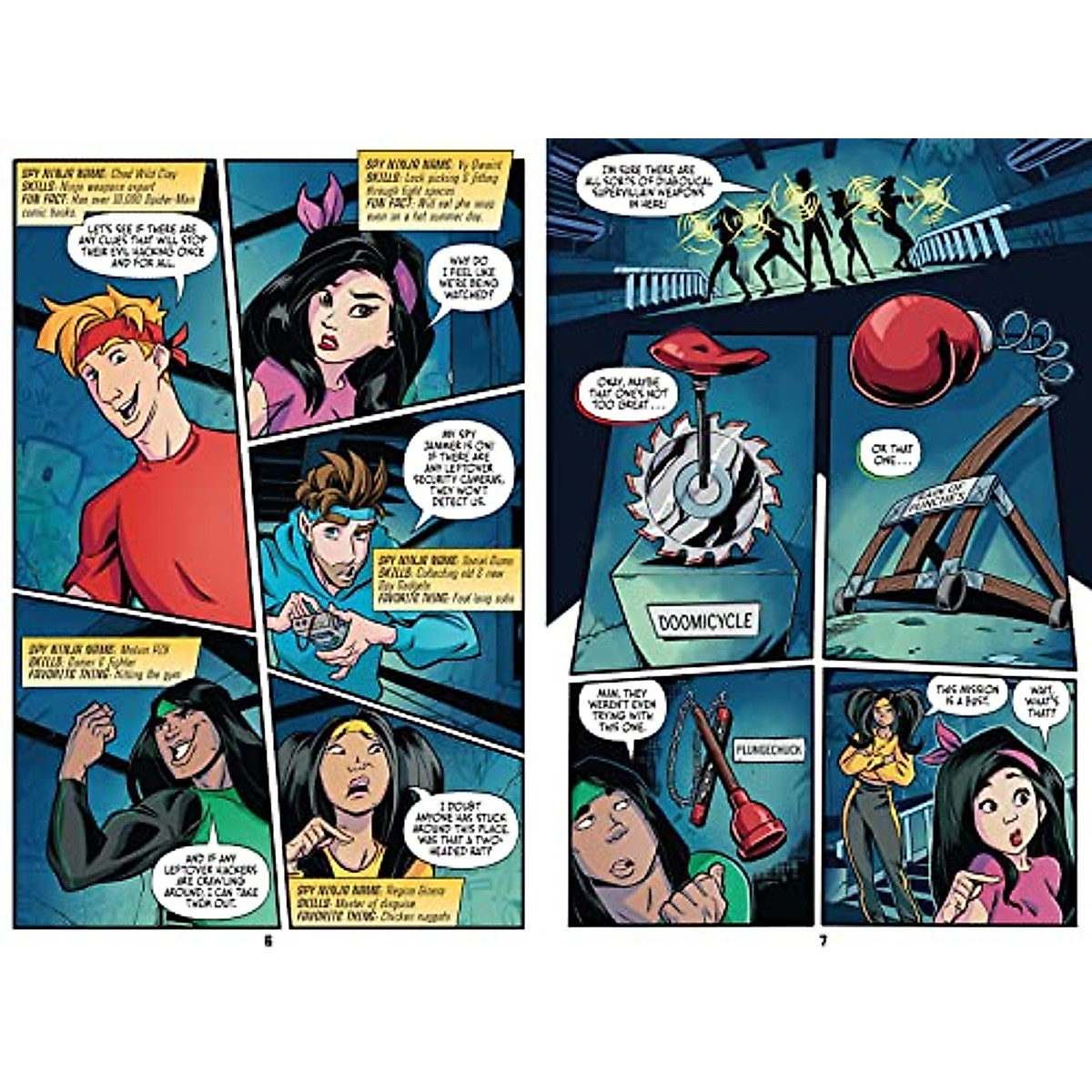 Spy Ninjas Official Graphic Novel: Virtual Reality Madness!