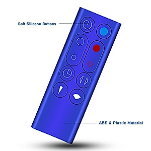 Replacement Remote Control for Dyson HP01 HP00 Heat/Cool Hot Pure Air Purifier Heater Tower Fan