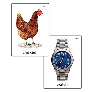 Super Duper Publications | Articulation Photos CH Sound Fun Deck Flash Cards | Educational Learning Resource for Children