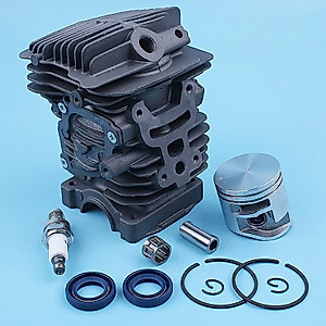 JUIYU Patio, Lawn & Garden 38mm Cylinder Piston Ring Oil Seal Kit for MS171 MS181 MS211 MS 171 181 211 MS181C Chainsaw 1139 020 1201 Replacement Part Outdoor Powertool Parts & Accessories