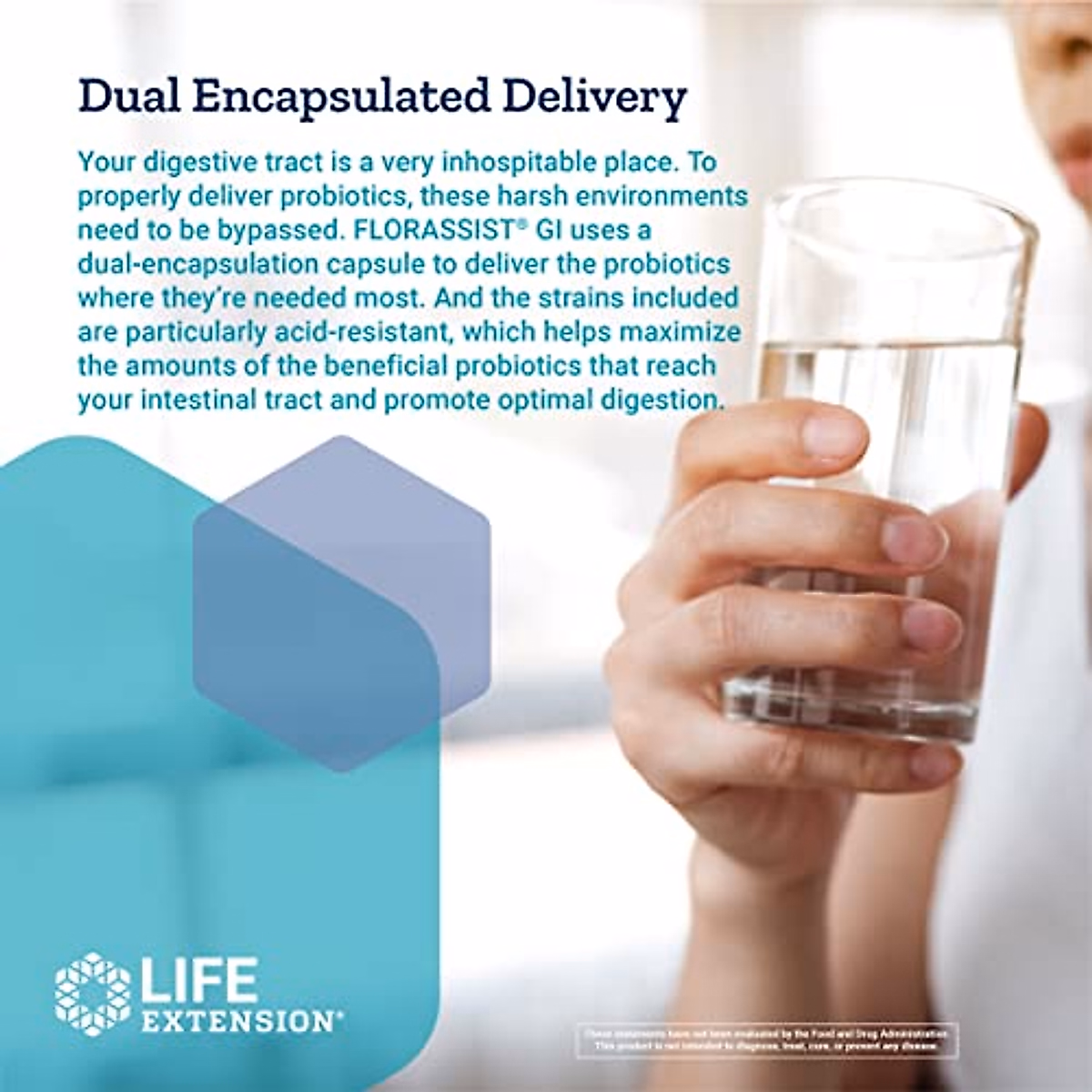 FLORASSIST® GI with Phage Technology – Proprietary Probiotic 15 Billion CFU and TetraPhage Blend Supplement for Digestive Health Support - Non-GMO, Gluten-Free -30 Liquid Vegetarian Capsules