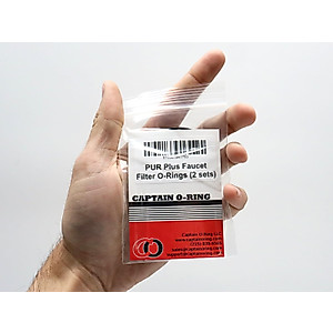 Captain O-Ring – Replacement O-Rings for PUR Plus Sink Faucet Filters (2 Sets)