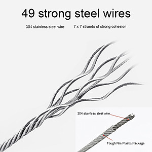 Ozgkee Retractable Clothesline Wall Mounted Stainless Steel Durable Indoor Balcony Drying Rack (Pink)