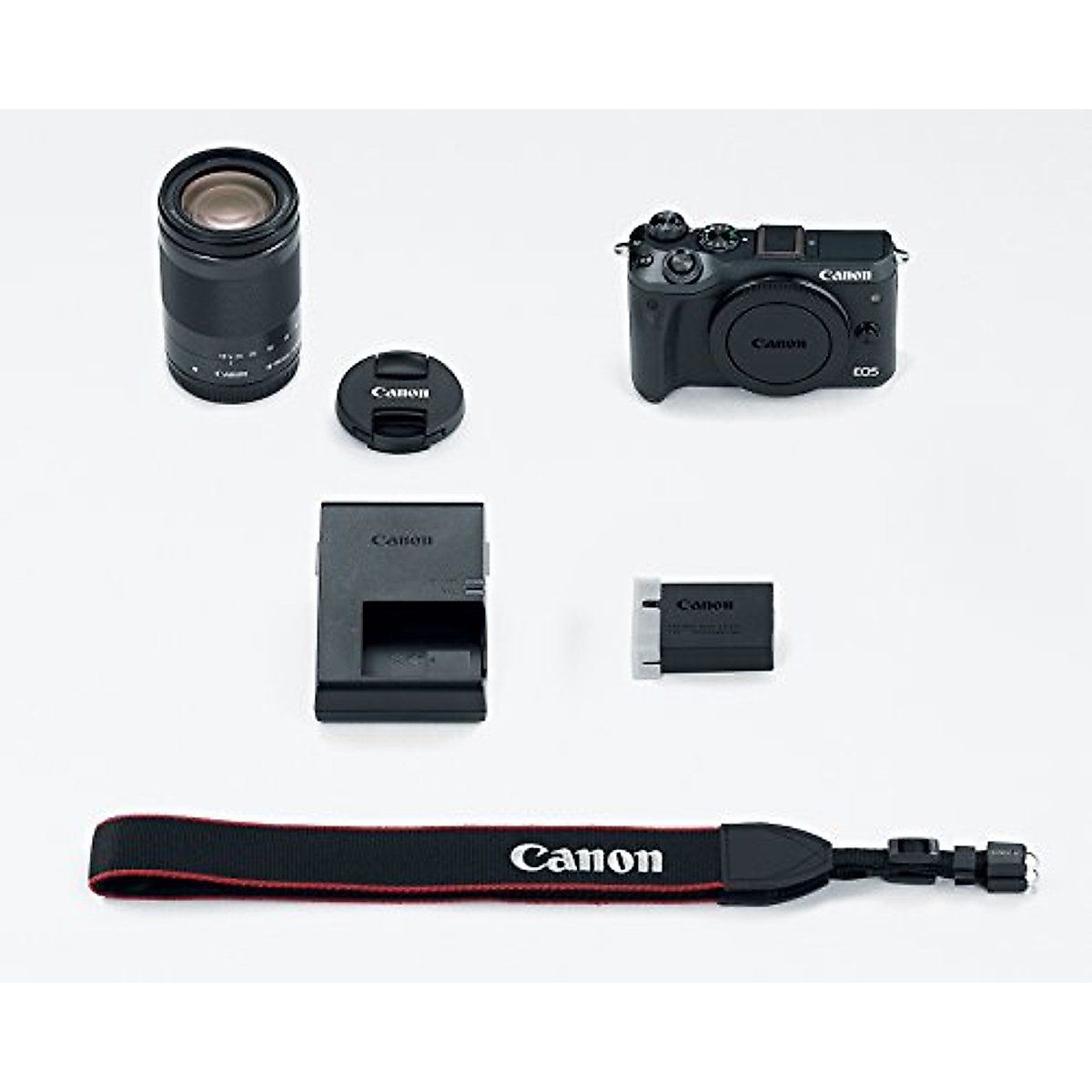 Canon EOS M6 (Black) 18-150mm f/3.5-6.3 is STM Kit, 100