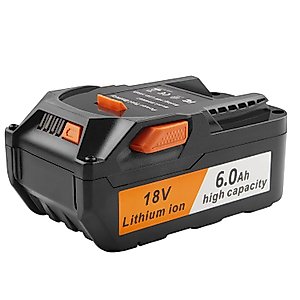 TREE.NB 18V 6.0Ah Lithium Battery - Replacement for Ridgid Power Tool Battery AC840087 R840083 R840085 R840086 R840087 R840089 AC840085 AC840086 AC840087P AC840089 AC840094 Cordless Drill Tools