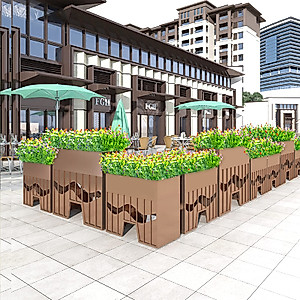 JYSONGHU Artificial Flowers 8pcs Real Looking Aqua Plastic Fake Roses with Stems for DIY Wedding Bouquets Hanging Planter Indoor Outside Garden Porch Christmas Party Decoration Home Decorations