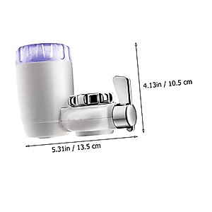 PLAFOPE 2pcs Water Purifier Water Filter Sink House Water Filter Ceramic Water Filter Faucet Water Filter Faucet Filter tap Water Filter Faucet Filtration System Faucet Ceramic Filter