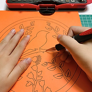 Exacto Knife, Exacto Knife Set, Hobby Knife, Craft Knife, Bring Large Cut-Resistant Gloves, Ideal for Crafting, Diamond Painting, and More