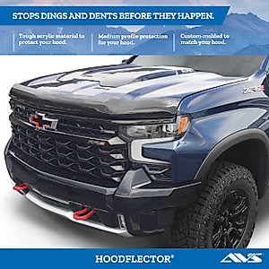 Auto Ventshade (AVS) 21941 Hoodflector Dark Smoke Hood Shield for 1995-2005 S10 Blazer & S15 Jimmy, 1994-2005 S10 Pickup & Sonoma, 1998-2001 GMC Envoy, 1996-2001 Oldsmobile Bravada
