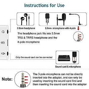 iPhone Microphone Adapter for Live-Streaming Lightning to Microphone & 3.5mm Headphone Adapter with Charging Port iPhone Audio & MIC Splitter Compatible with iPhone 14 13 12 11 SE X 8 7 Plug and Play
