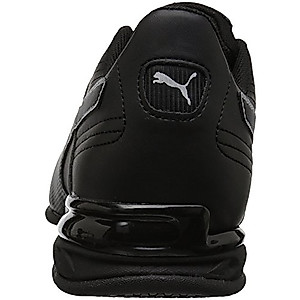 PUMA Mens Super Levitate Cross Trainer, PUMA Mens Black-PUMA Mens Aged Silver, 13