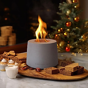 Tabletop Fire Pit Bowl Indoor Fire Pit Tabletop Fire Pit Concrete Smores Fire Pit Tabletop 5 Inch Portable Tabletop Fire Pit Rubbing Alcohol Outdoor Tabletop Fire Pit Heat-Resistant