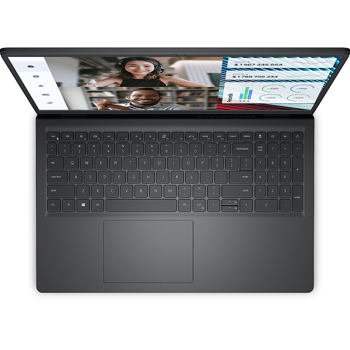 Dell Vostro 3000 Series 3520 15.6" FHD 120Hz Business Laptop Computer, 12th Gen Intel 10-Core i5-1235U (Beat i7-1195G7), 4GB DDR4 RAM, 256GB PCIe SSD, 802.11ac WiFi, Bluetooth, Black, Windows 11 Pro