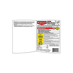 BIOADVANCED 701290B Insecticide Fungicide Miticide 3-in-1 Insect, Disease & Mite Control, 24 oz, Ready-to-Use (Pack of 2)