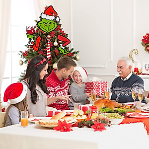 Christmas Tree Topper, Christmas Decorations for Xmas Tree, Christmas Tree Decor for Funny Christmas Themed Party Supplies