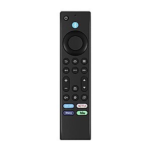 Replacement Voice Remote Control Requires Compatible with Amazon Smart TV Omni Series/ 4-Series/Omni QLED Series, Applicable for Insignia Smart TV/Applicable for Toshiba Smart TV