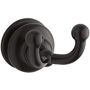 KOHLER K-12153-2BZ Fairfax Double Robe Hook, Oil-Rubbed Bronze