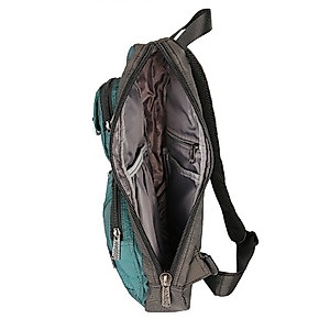 Vanlison Sling Bag, Chest Bag, Sling Backpack Shoulder Bag For Men Women Black