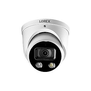 Lorex Technology Lorex N4K2SD-84WD 4K Smart Deterrence Surveillance System Featuring N842A82 2TB 4K Fusion NVR and 4 E892DD 4K Two-Way Audio Smart Motion Detection Dome Cameras