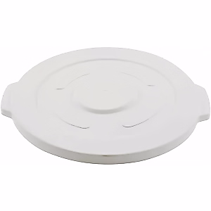 Winco Lid for White Trash Can, 20gln, NSF