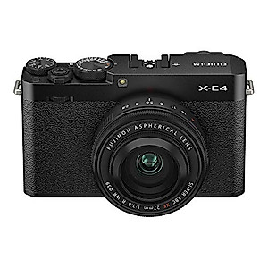 Fujifilm X-E4 XF27mmF2.8 Kit - Black