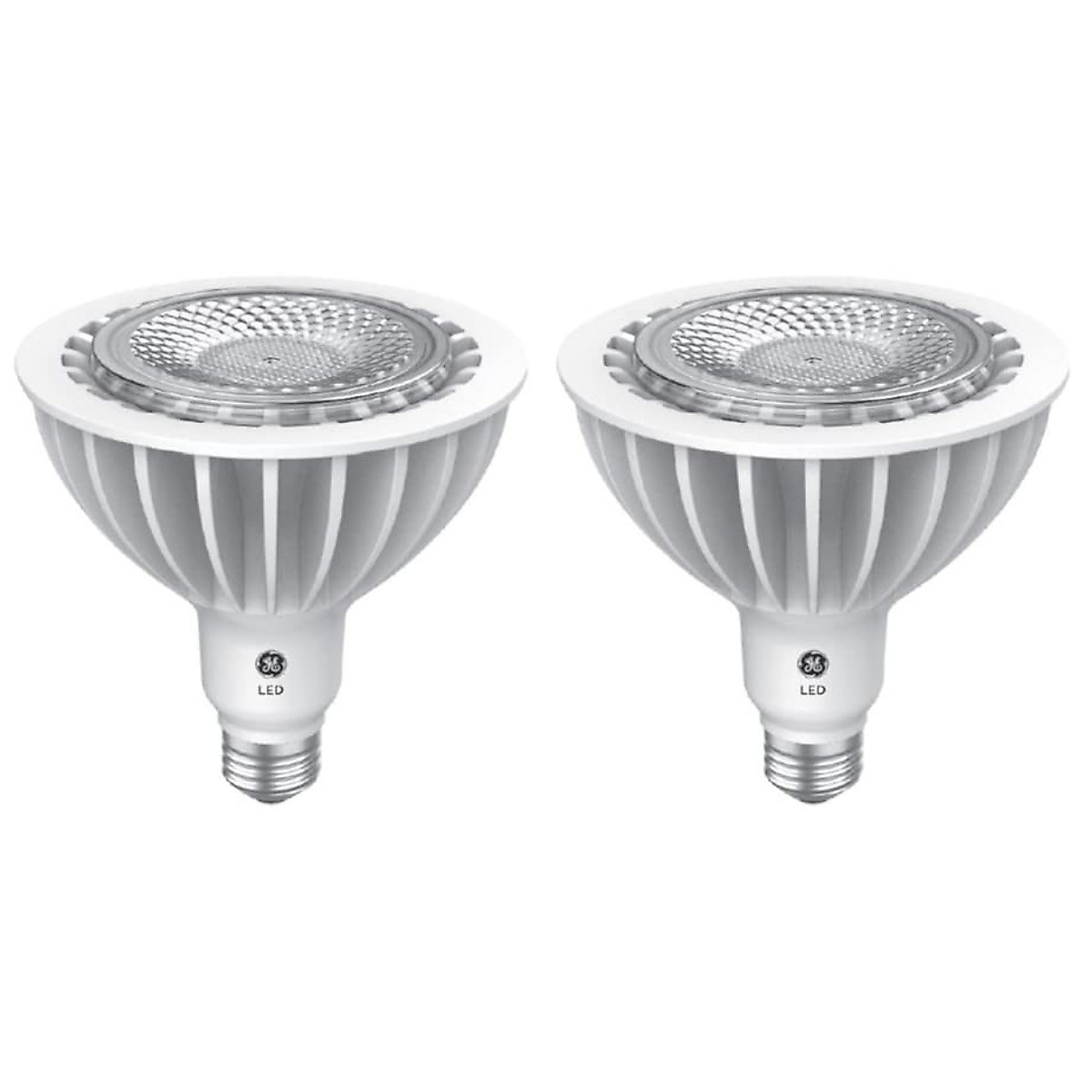 GE Lighting GE Ultra Bright LED Light Bulbs, Outdoor Floodlight Bulb, Wet Rated, Daylight (2 Pack) 93129227