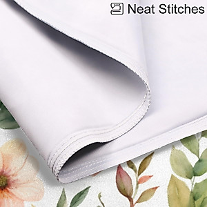 Flowers Peony Roses Satin Pillow Cases Silk Satin Pillowcase for Hair and Skin Standard Set of 2 Super Soft Silk Pillowcase with Envelope Closure (20x26 in)